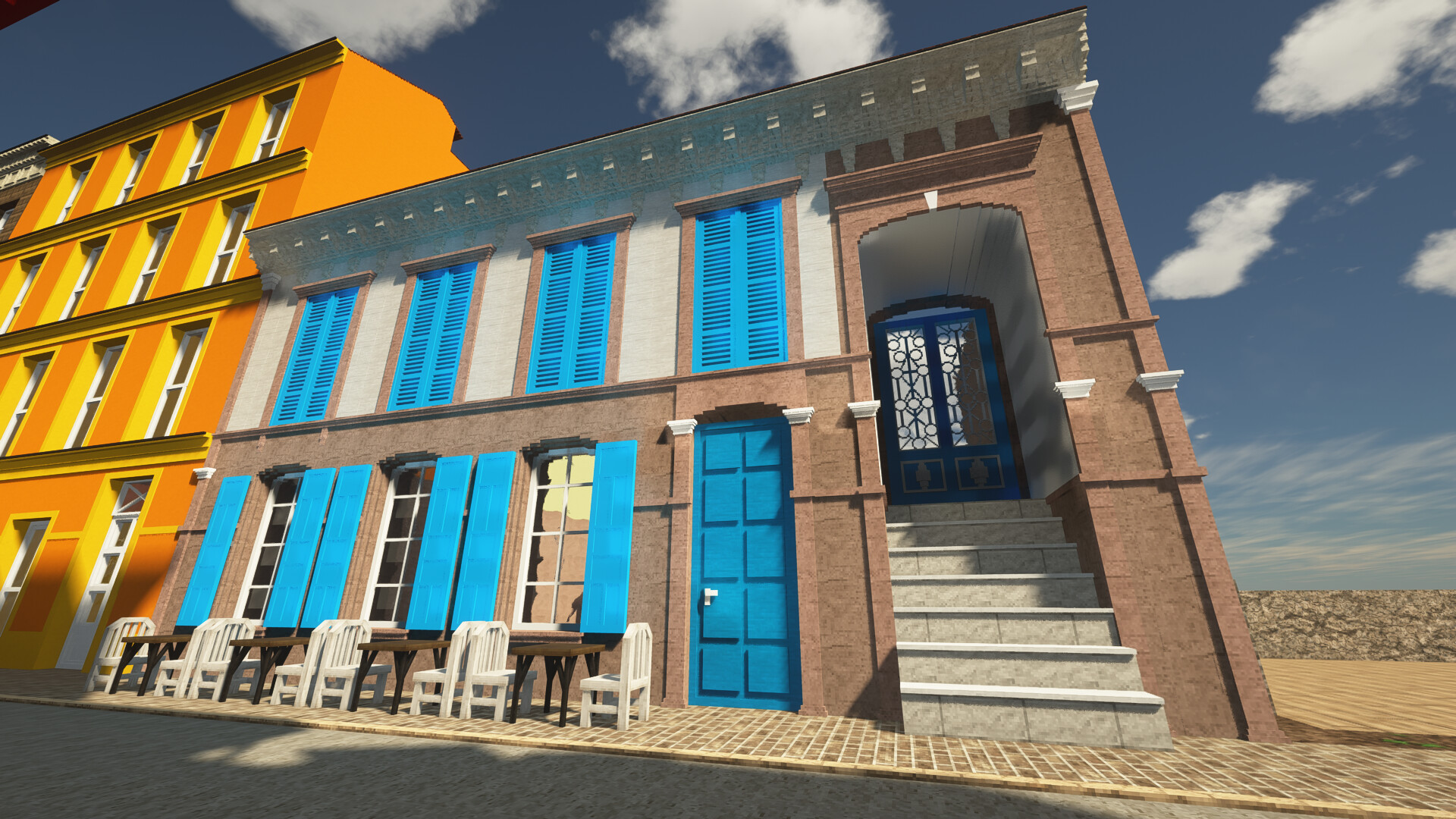 Minecraft | Mediterranean City | Little Tiles | Part 12 Minecraft Map