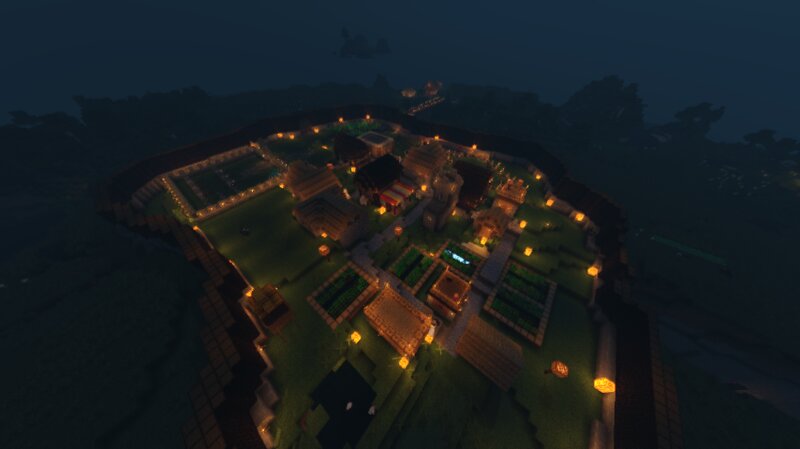 The Village, from : Das Dorf Band Minecraft Map