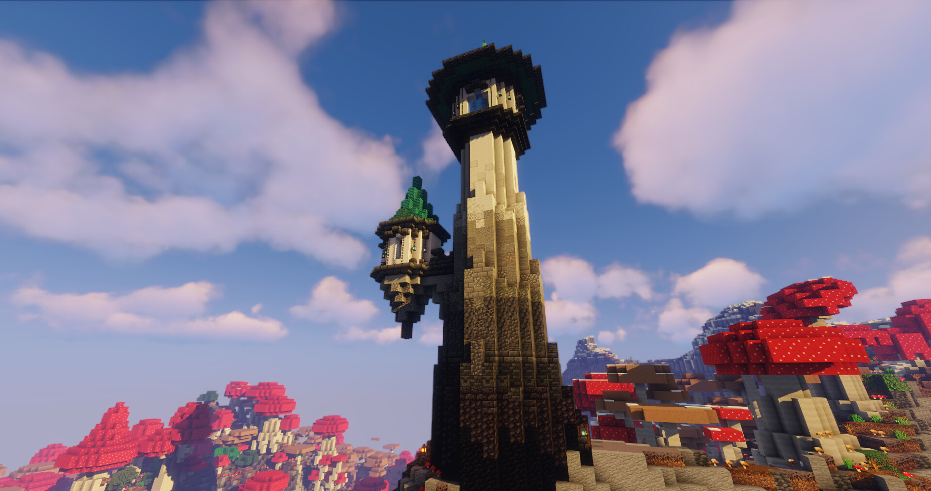 Toadstool Town Minecraft Map