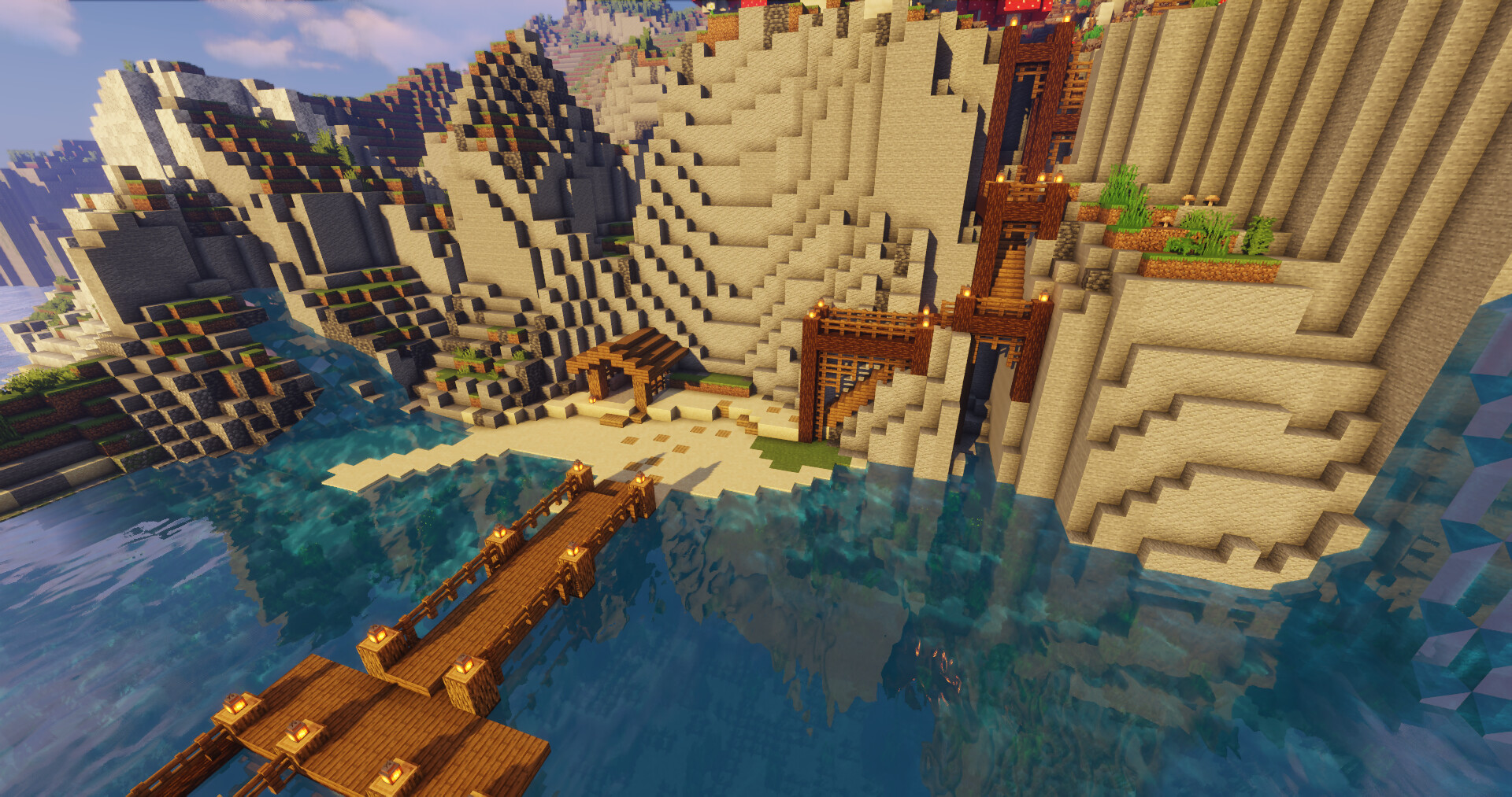 Toadstool Town Minecraft Map