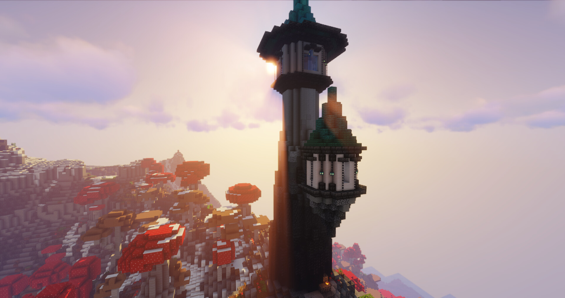 Toadstool Town Minecraft Map