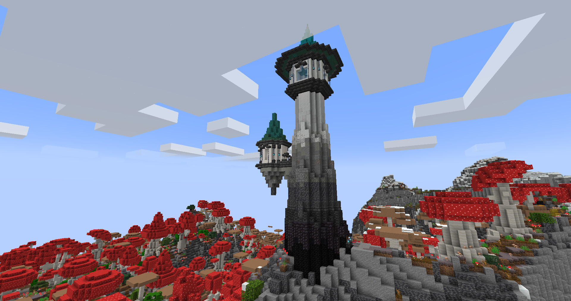 Toadstool Town Minecraft Map