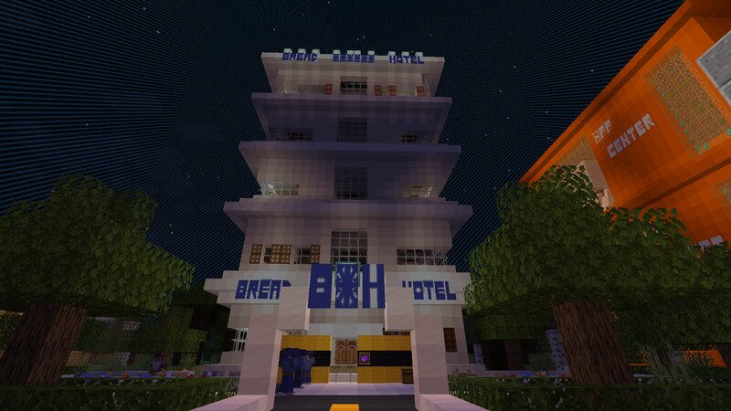 murder mystery hotel Minecraft Map