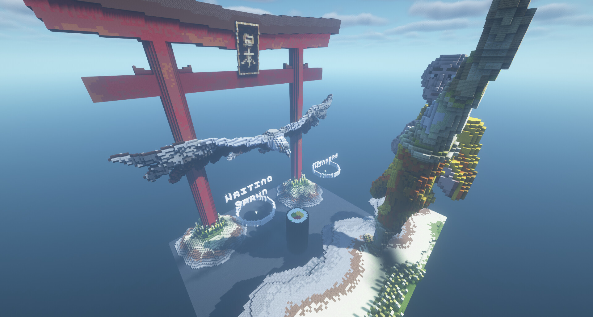 Sumo Arena Organics 100x100 Minecraft Map