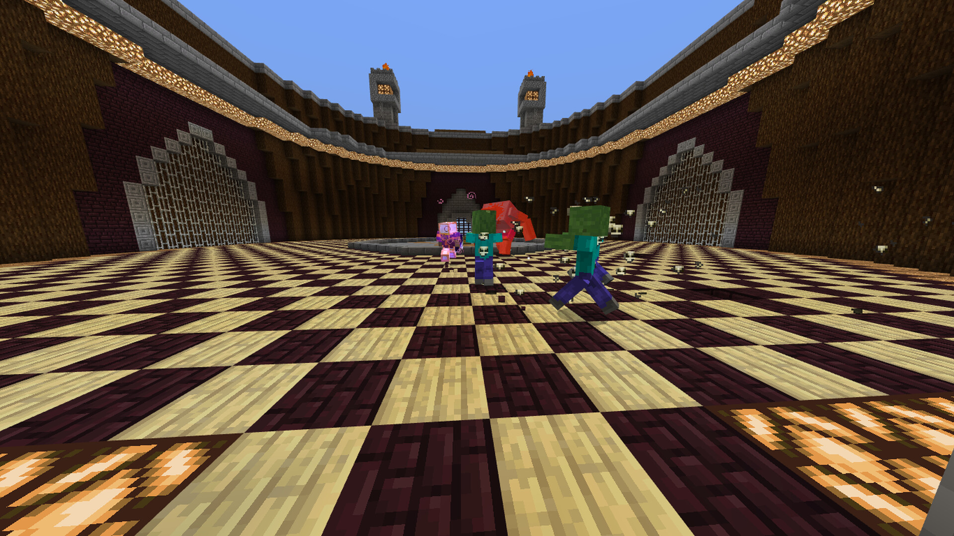 Mutant Zombie Challenge Games Minecraft Map