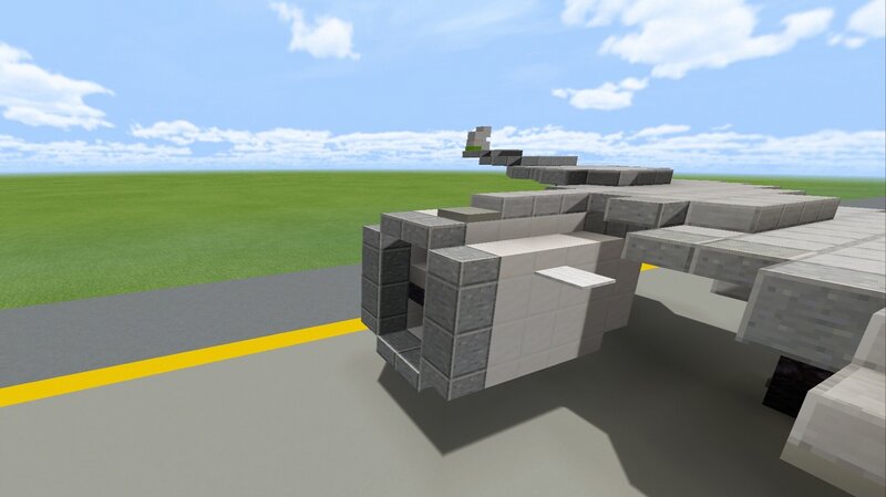 Airbus A350-941 1:1 Scale Minecraft Map