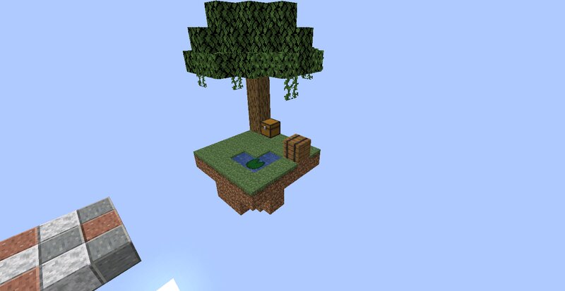 Sky Block Minecraft Map