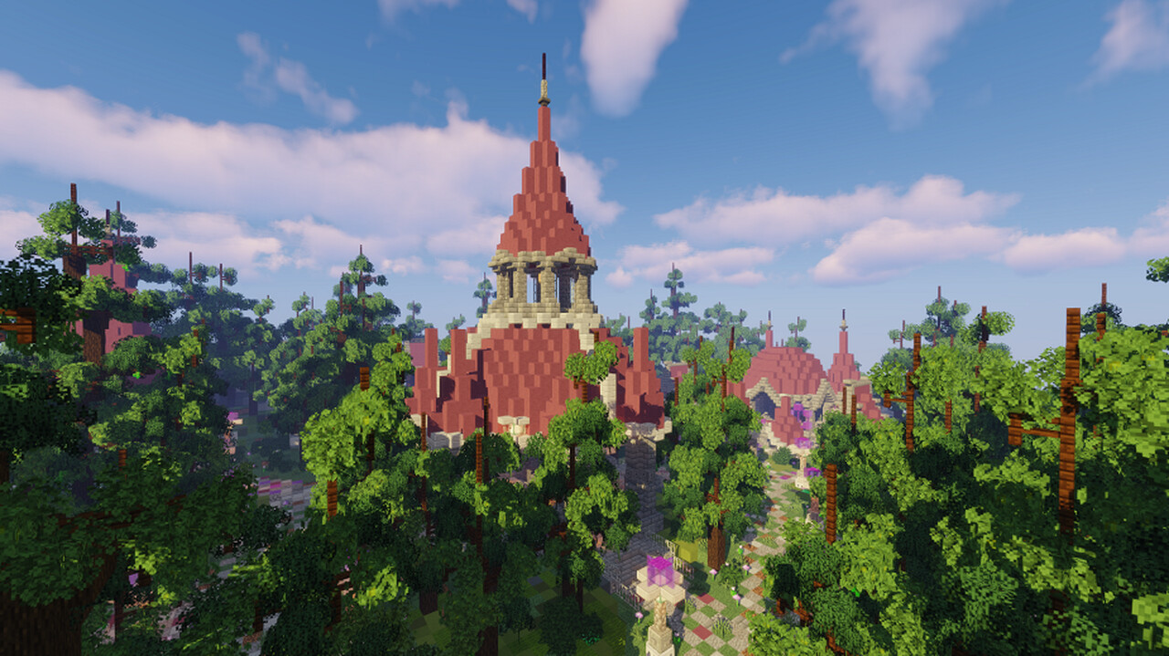 Sky Block Spawn •|• Medieval Theme Minecraft Map
