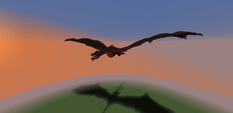 Smaug, The Tyrannical / 1:1 Scale Minecraft Map