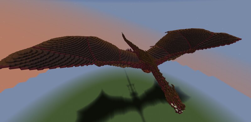Smaug, The Tyrannical / 1:1 Scale Minecraft Map