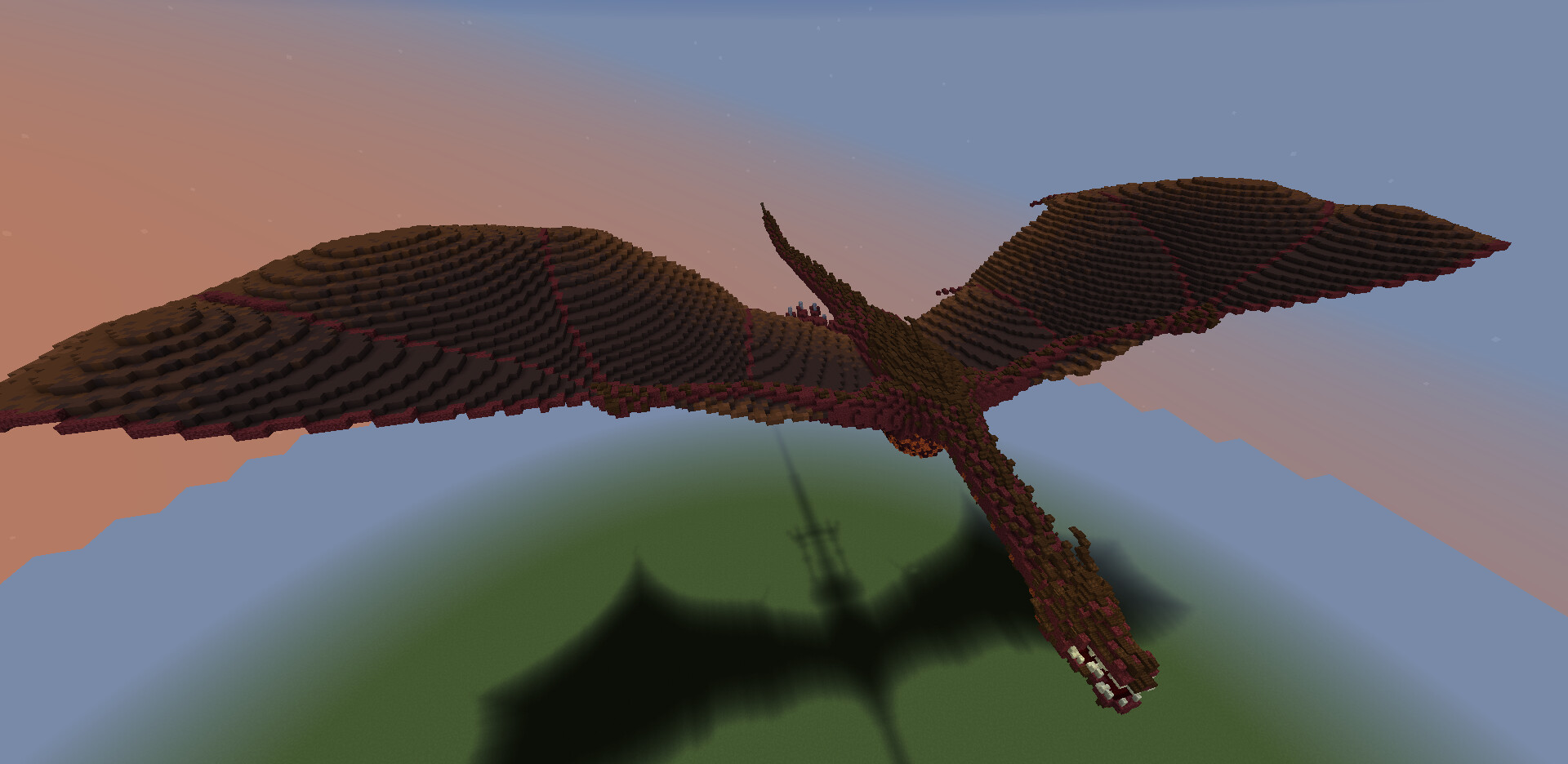 Smaug, The Tyrannical / 1:1 Scale Minecraft Map