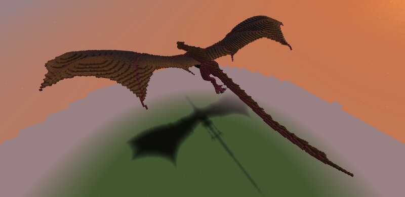 Smaug, The Tyrannical / 1:1 Scale Minecraft Map