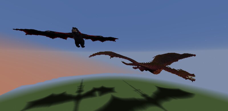 Smaug, The Tyrannical / 1:1 Scale Minecraft Map