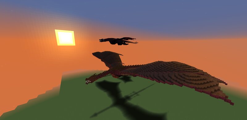 Smaug, The Tyrannical / 1:1 Scale Minecraft Map