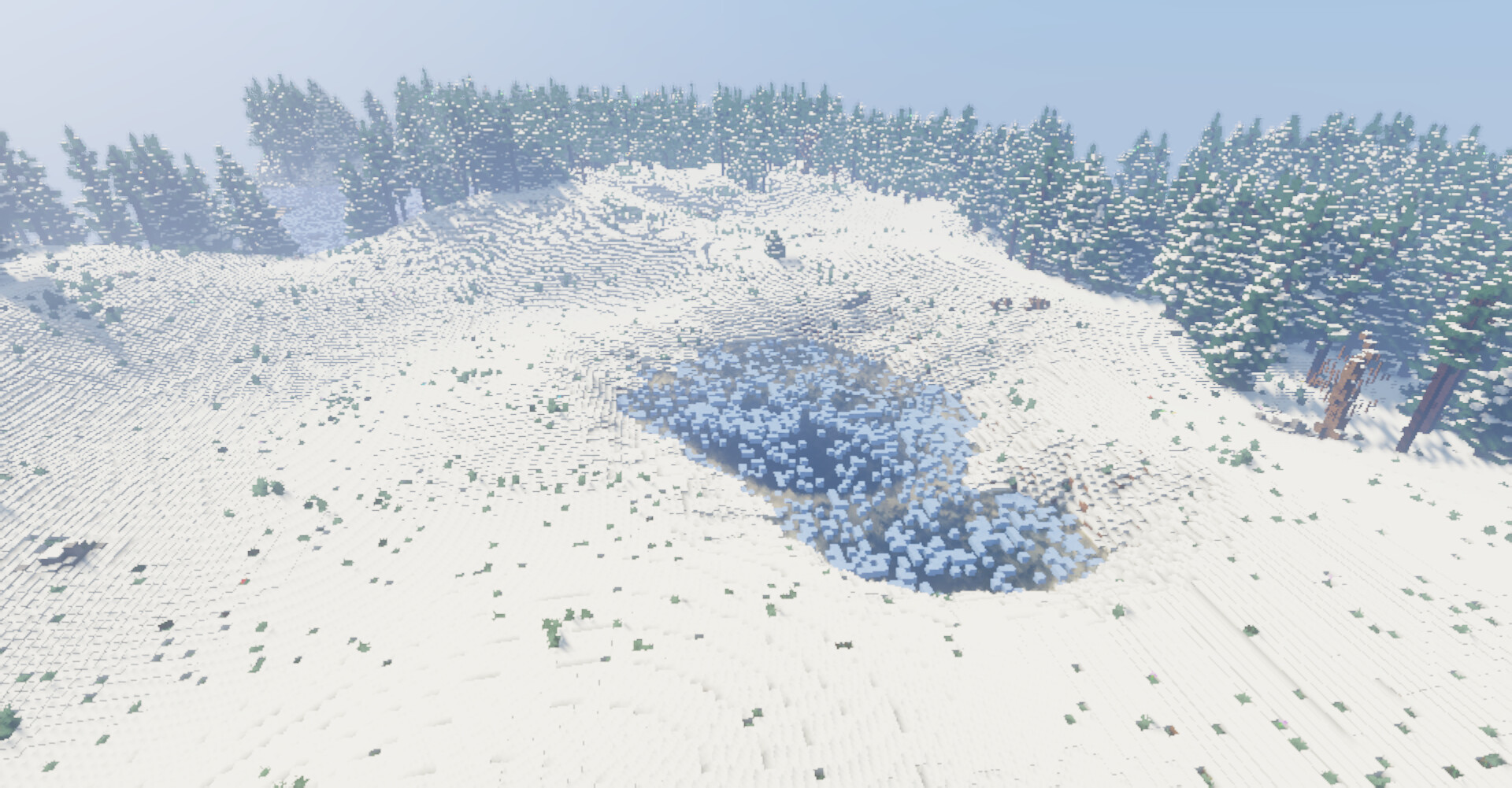 BIGFOOT Survival map[DOWNLOAD]1.16+ very detailed snowymountain map ...