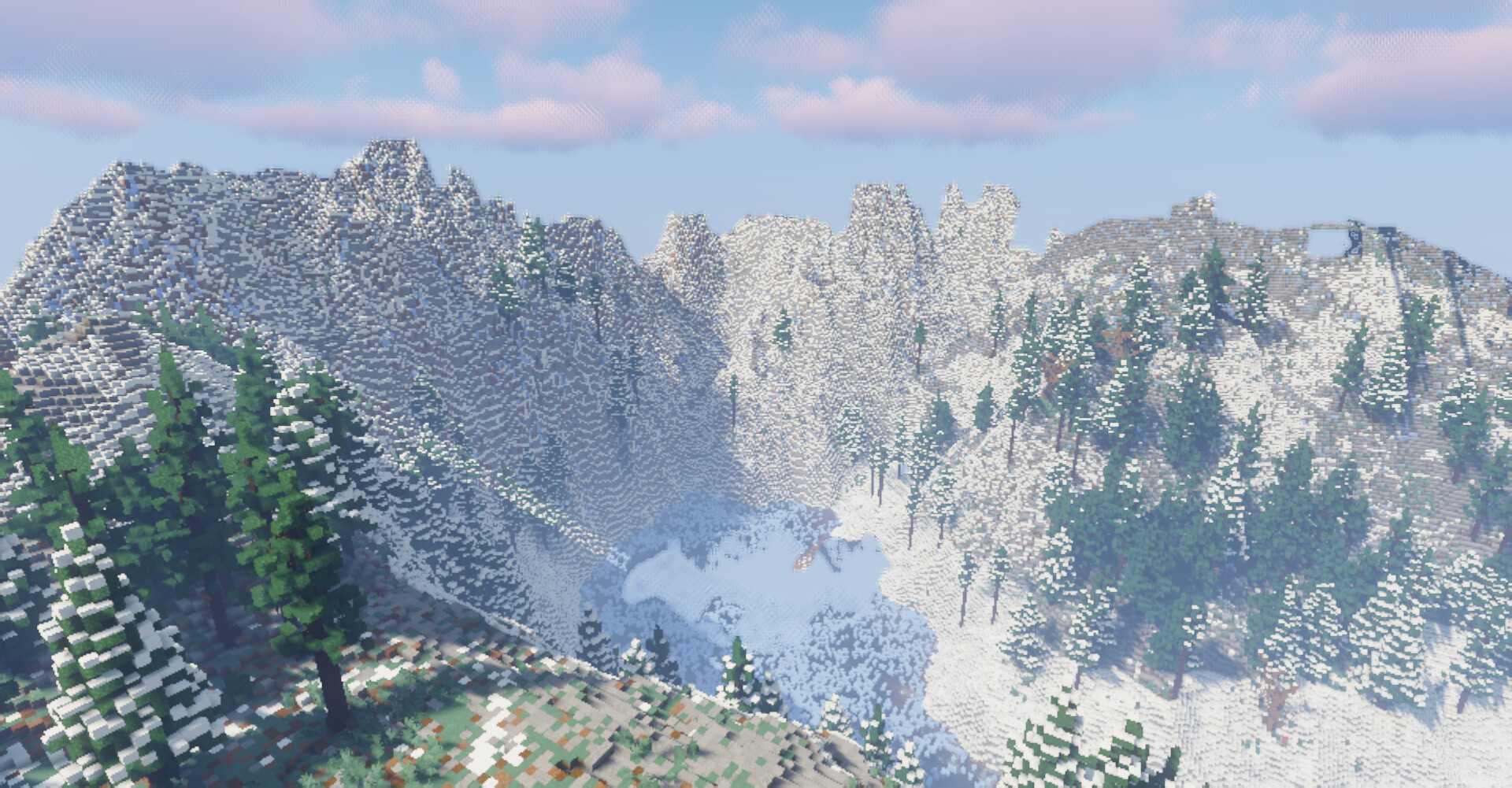 BIGFOOT Survival map[DOWNLOAD]1.16+ very detailed snowymountain map ...
