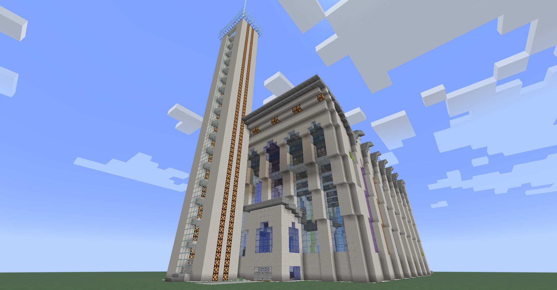 Modern church Minecraft Map
