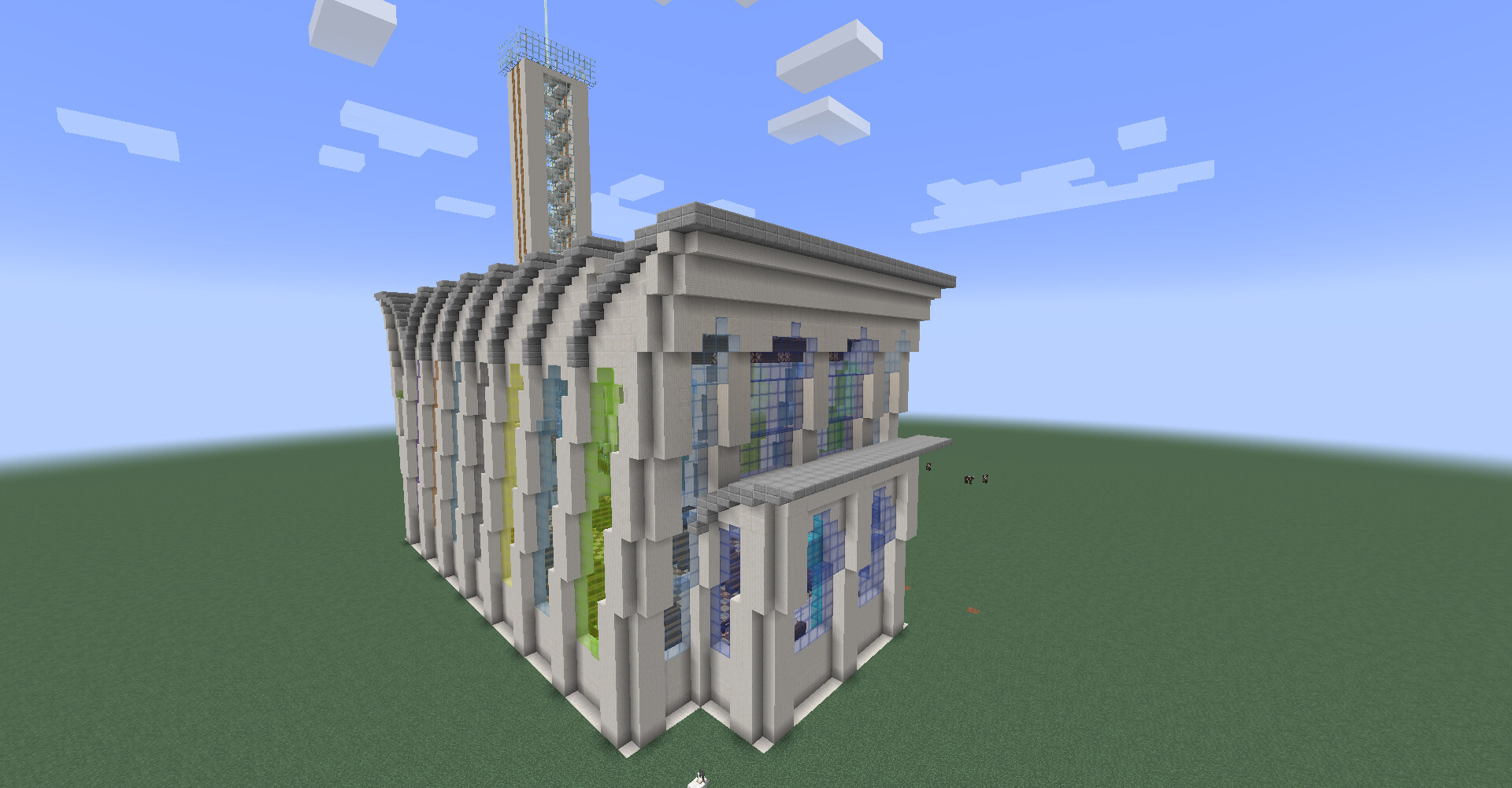 Modern church Minecraft Map