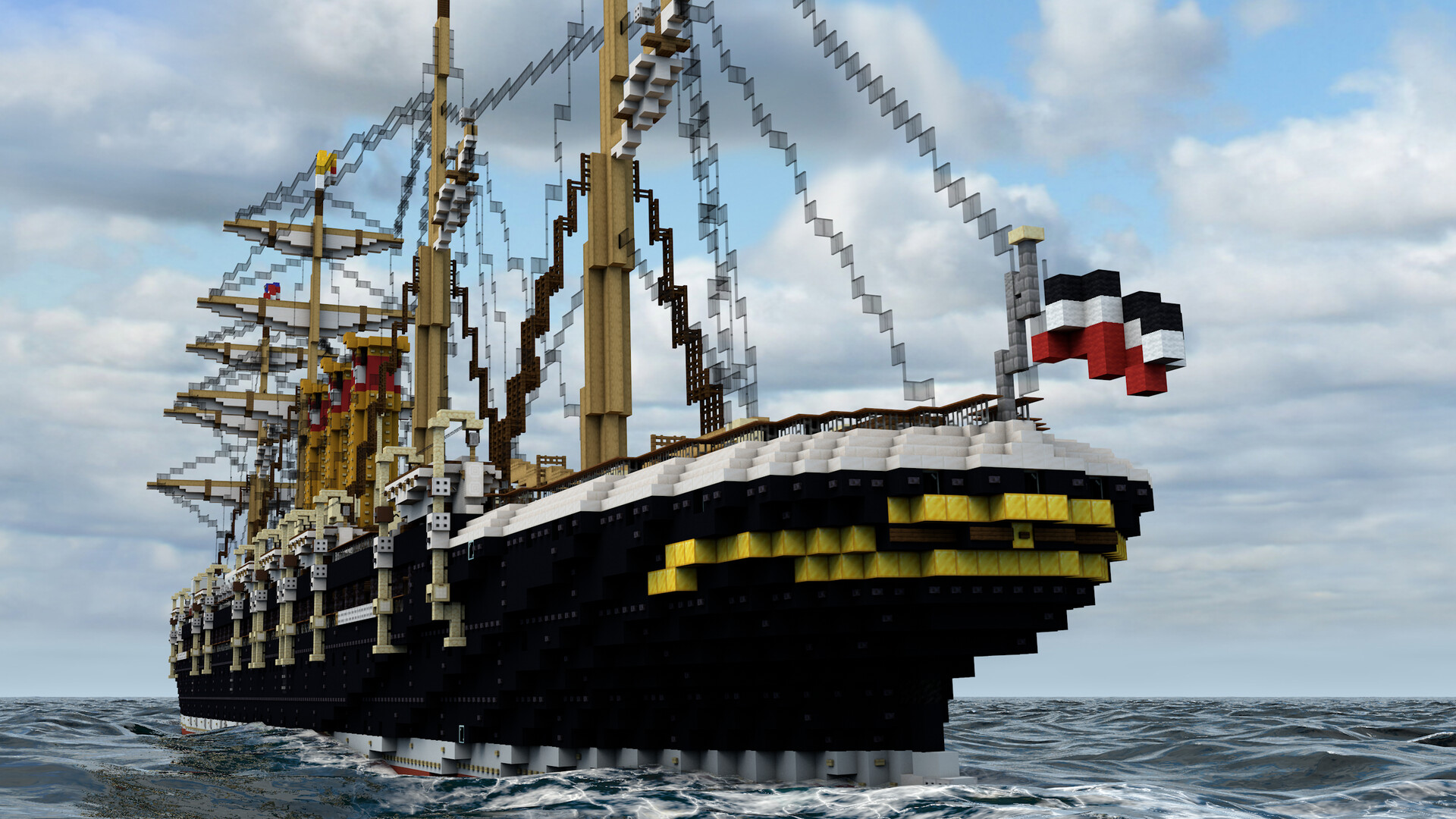 SS Ems [1878] Minecraft Map