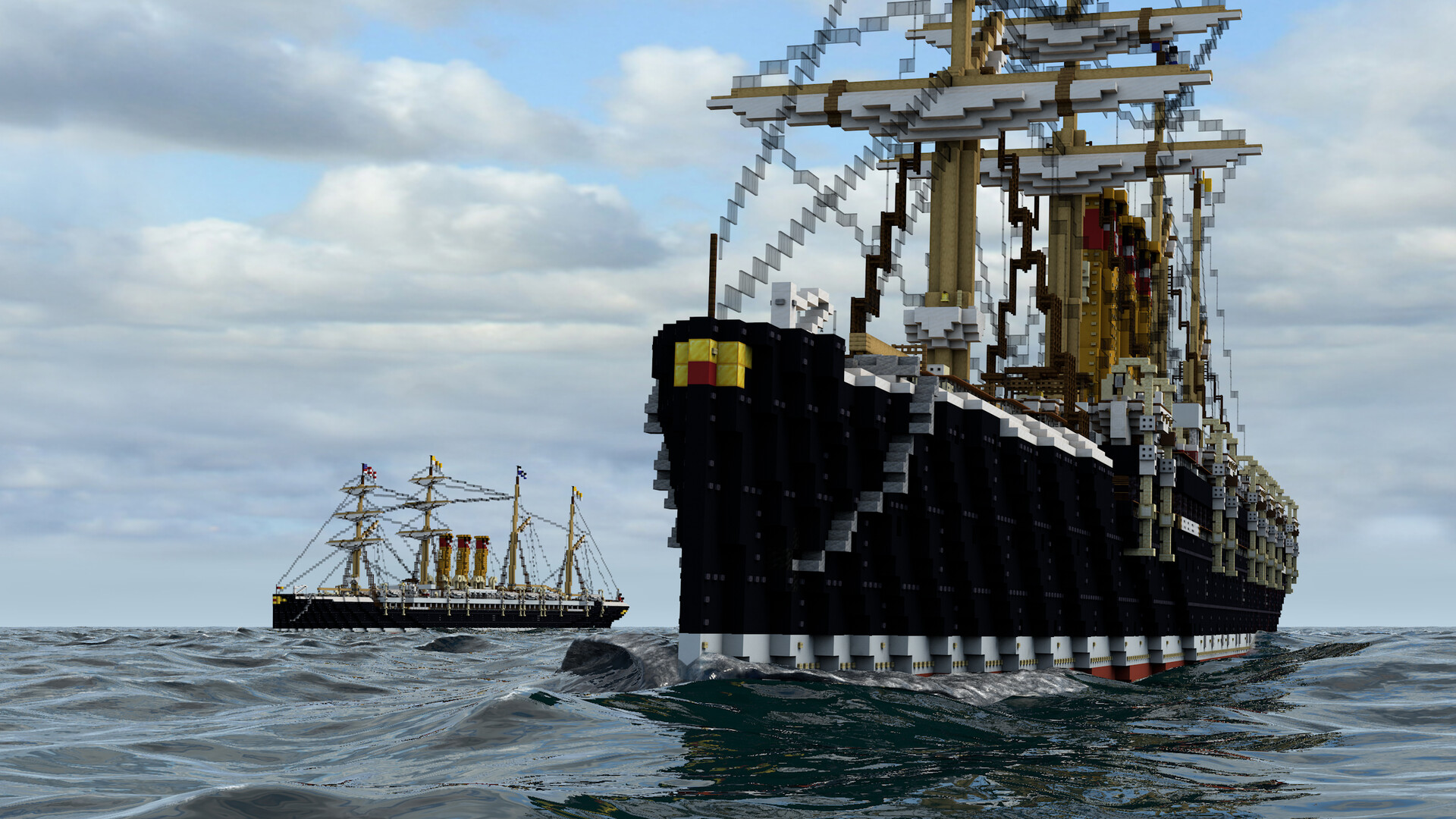 SS Ems [1878] Minecraft Map