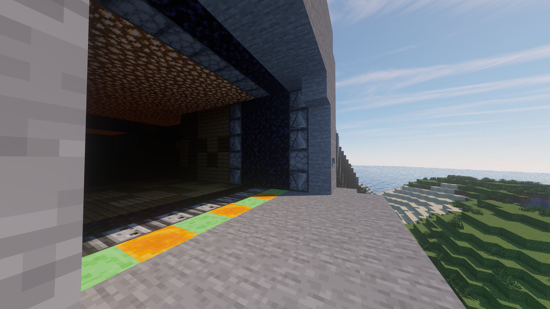 Compact Secret Base Minecraft Map