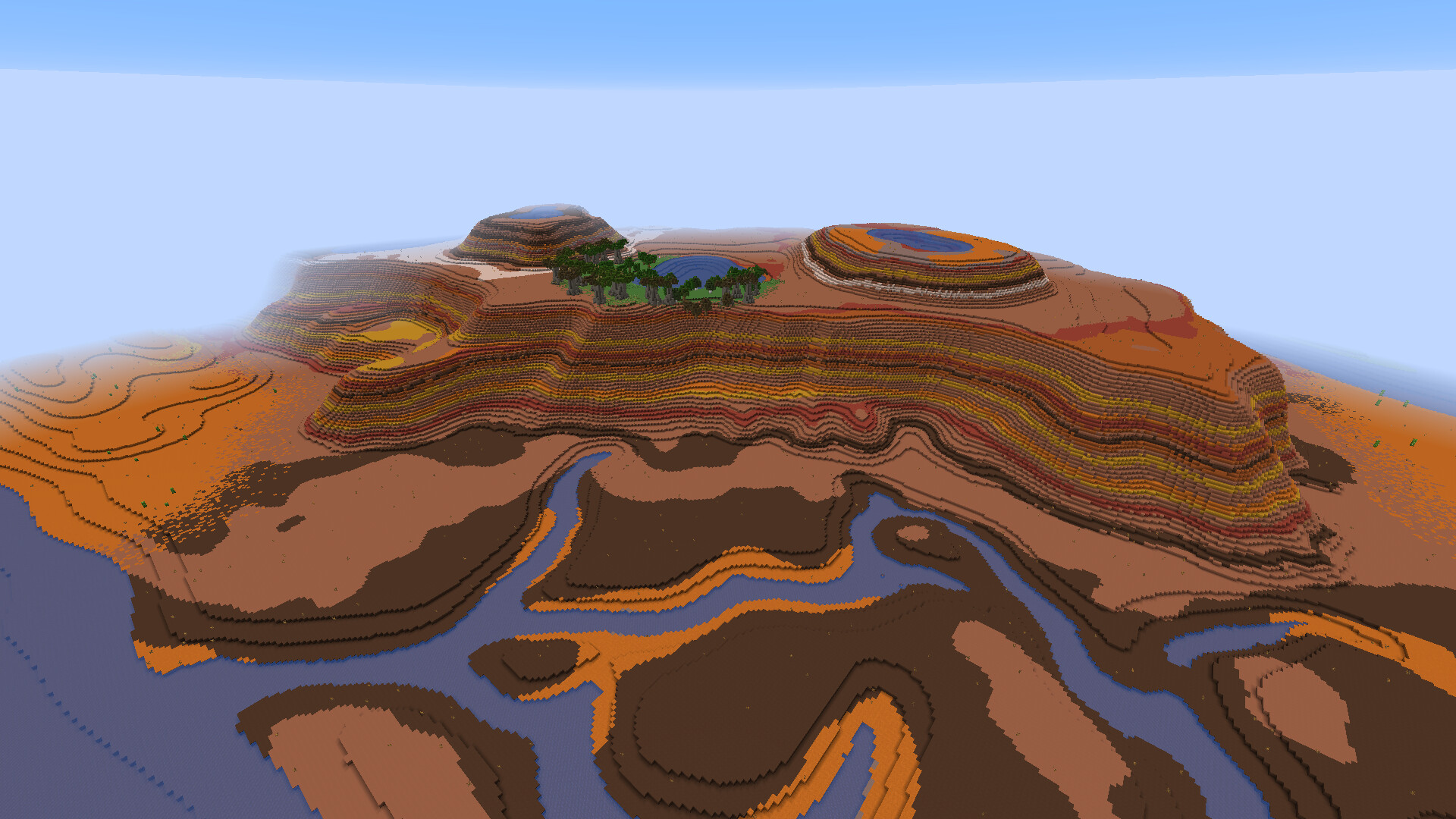 "Mesa Biom" Minecraft Map