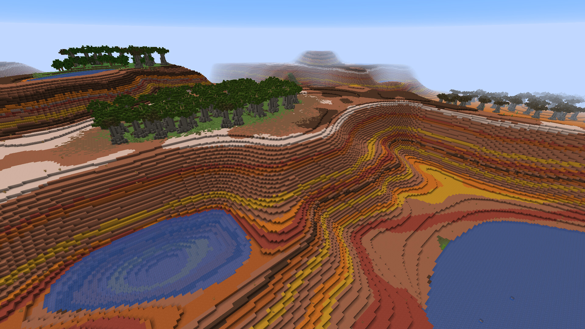 "Mesa Biom" Minecraft Map