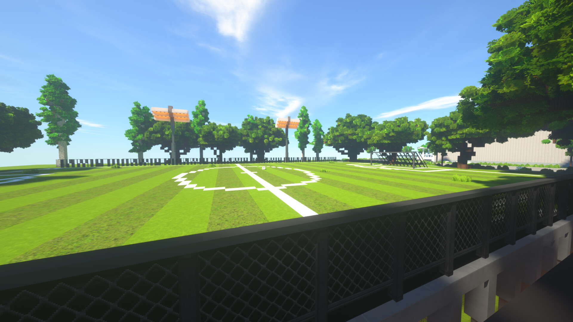 Soccer Field Minecraft Map