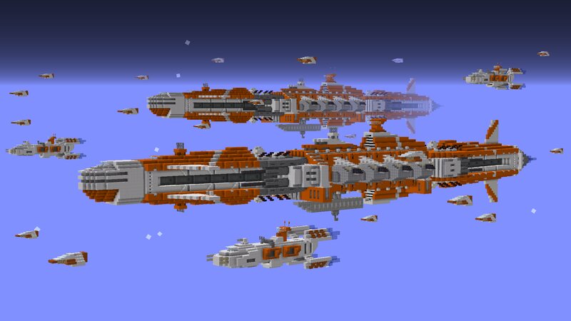 Star Landing Ship Minecraft Map