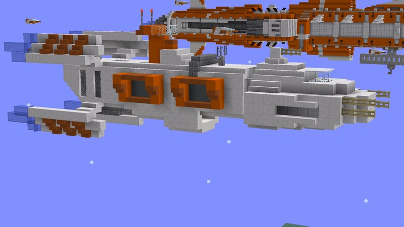 Star Landing Ship Minecraft Map