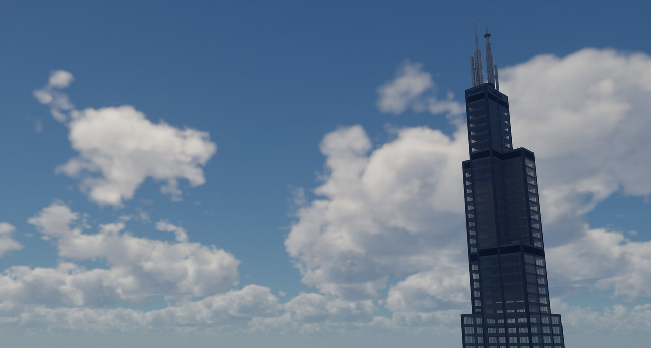 Willis (Sears) Tower Minecraft Map