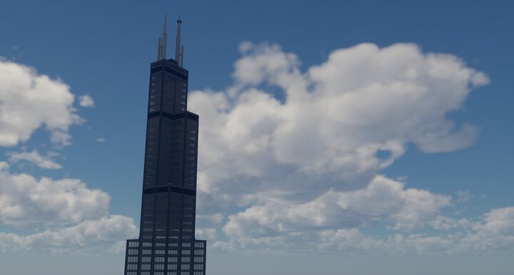 Willis (Sears) Tower Minecraft Map