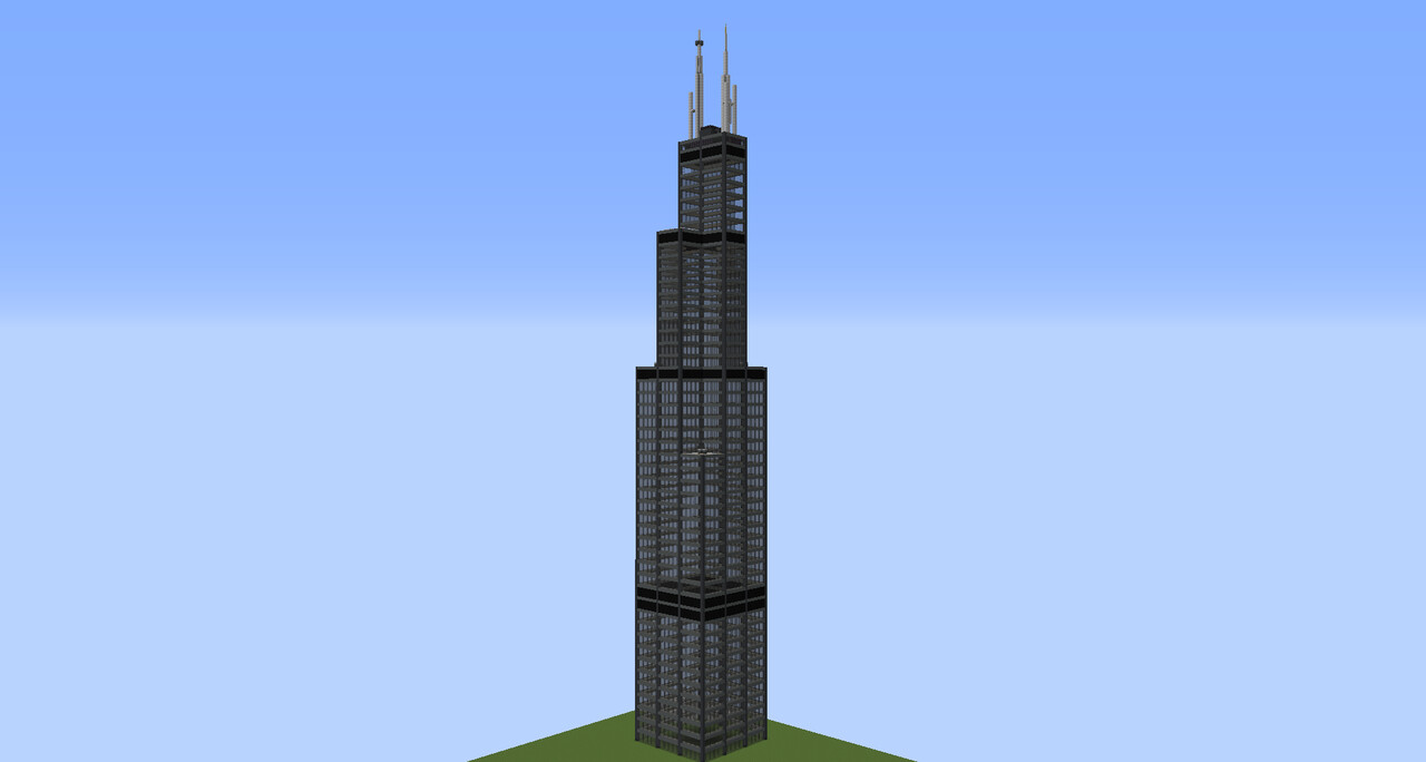 Willis (Sears) Tower Minecraft Map