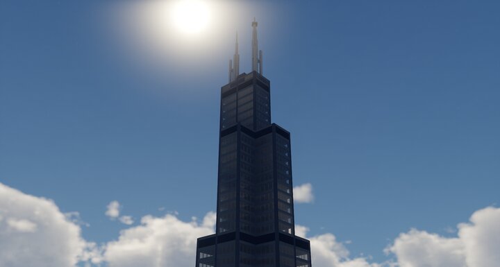 Willis (Sears) Tower Minecraft Map