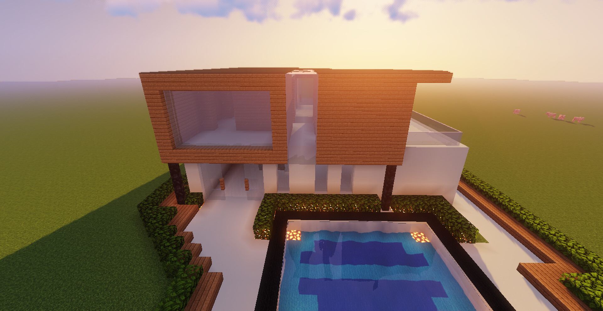 Big House Schematic Minecraft