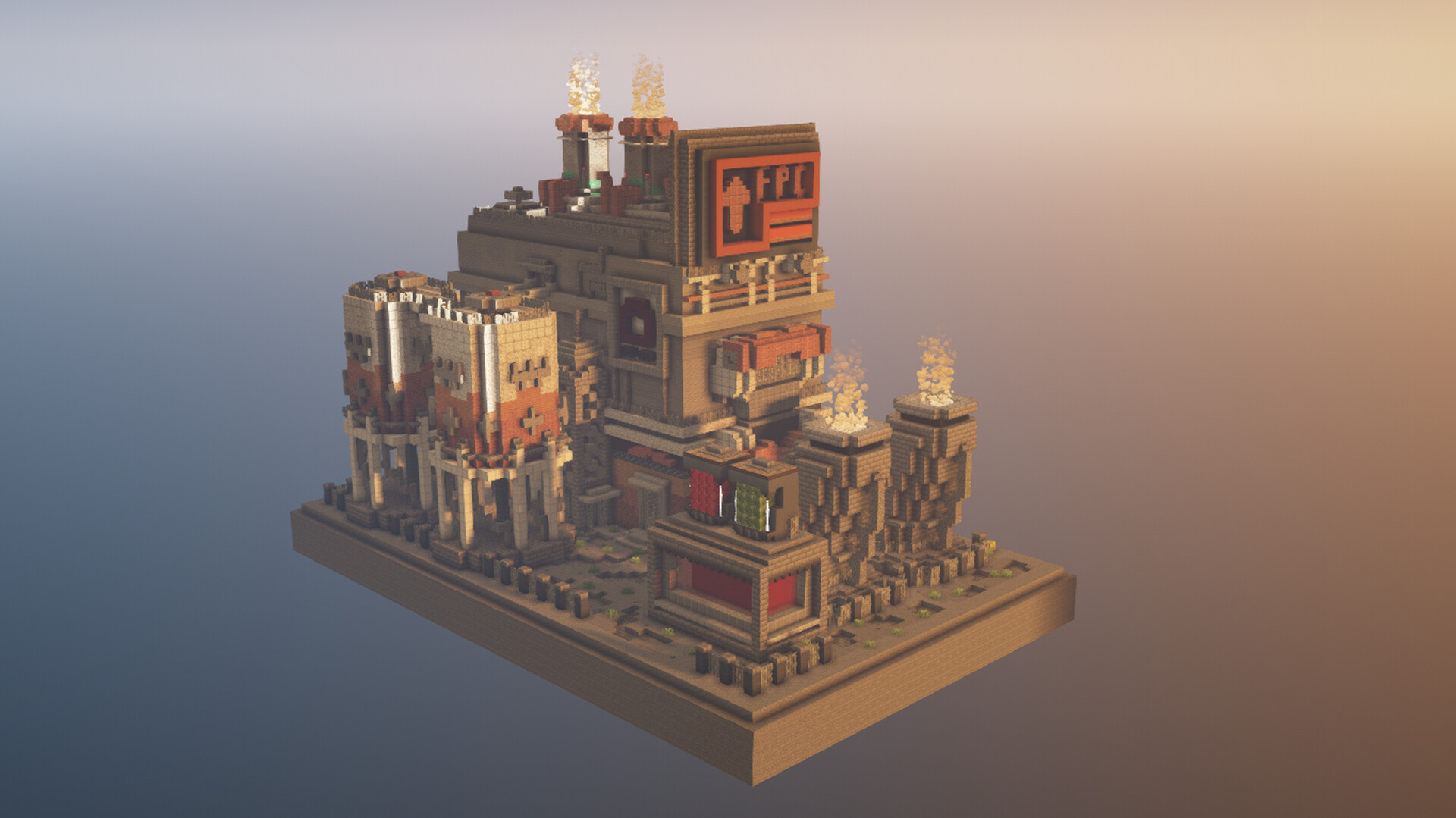 Industrial-SC 330 | SCI-FI Build Minecraft Map