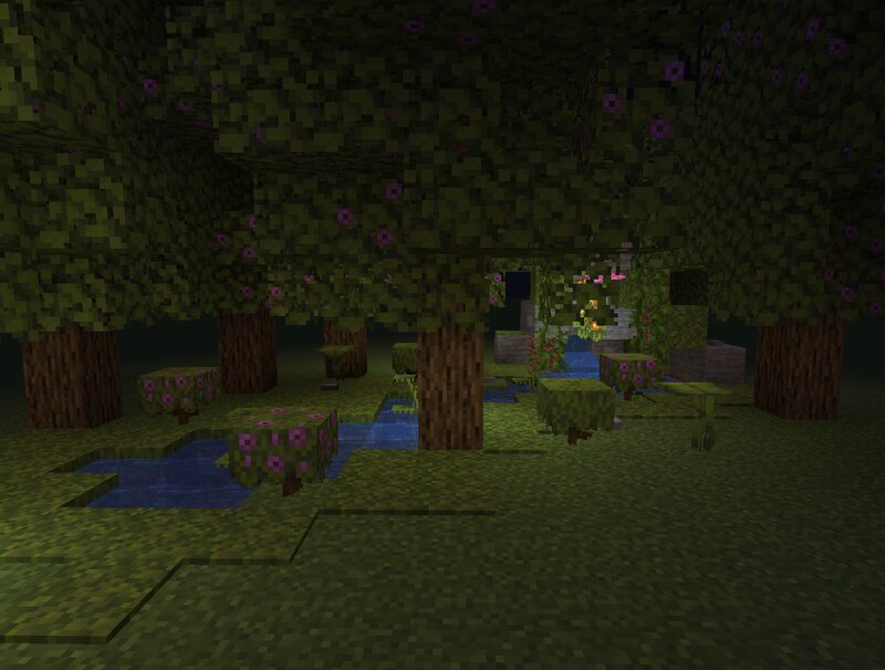 River & Mini cave (1.17.1) Minecraft Map