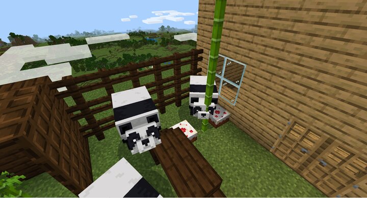 Panda Life In The Sky! Minecraft Map