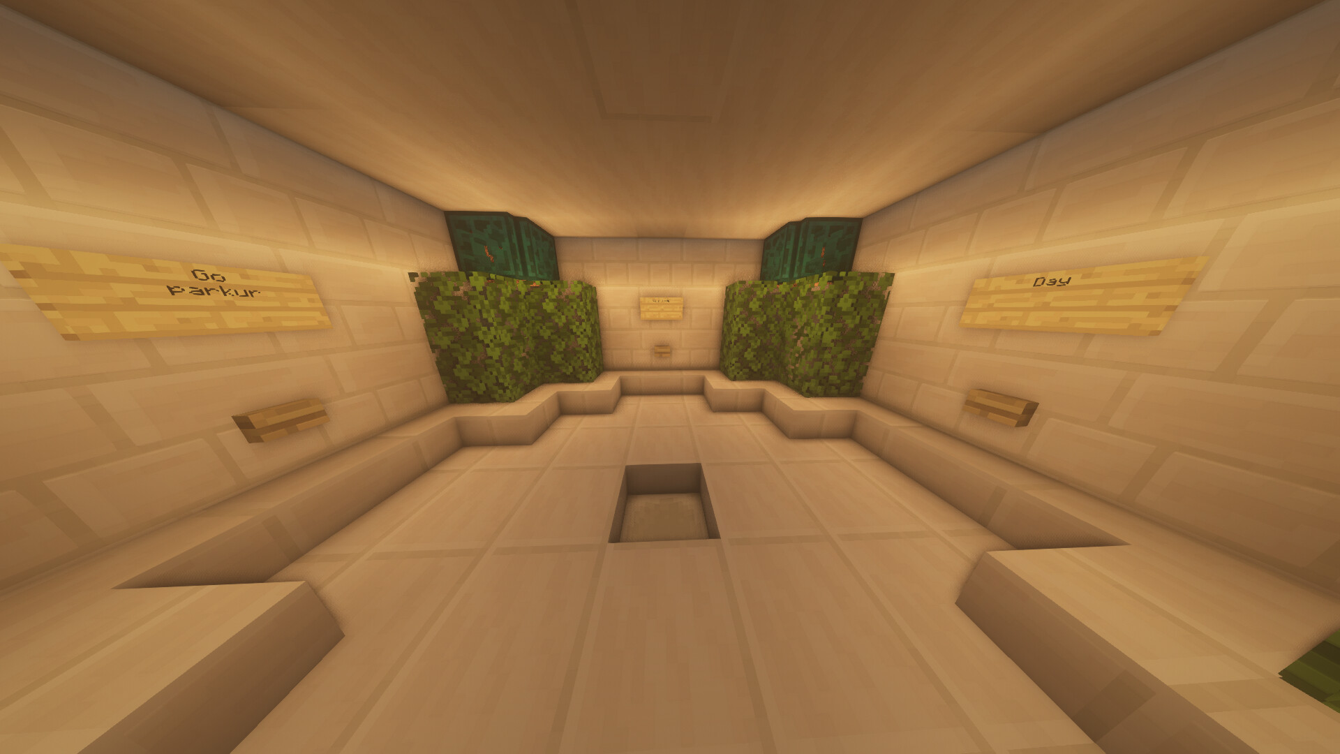 Rubik's cube parkour Minecraft Map