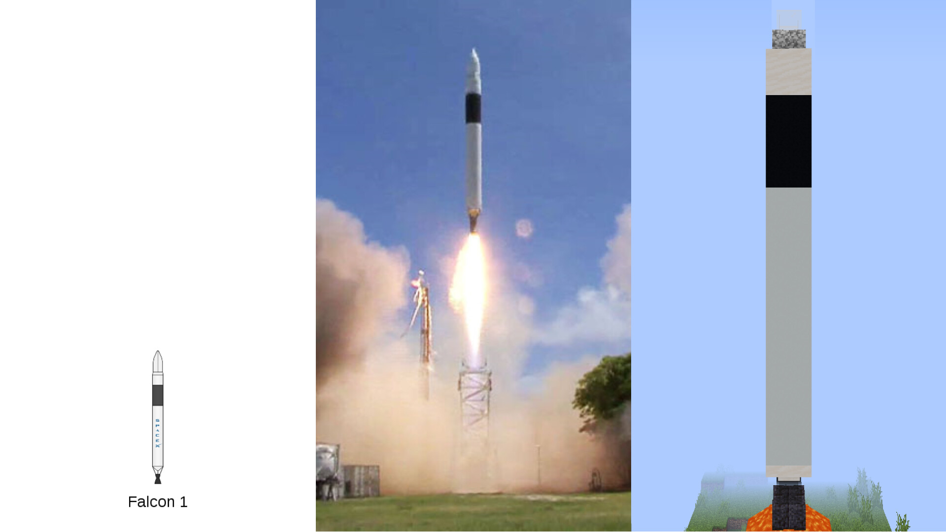 All SpaceX Rockets (1.16.5 Java Edition) Minecraft Map