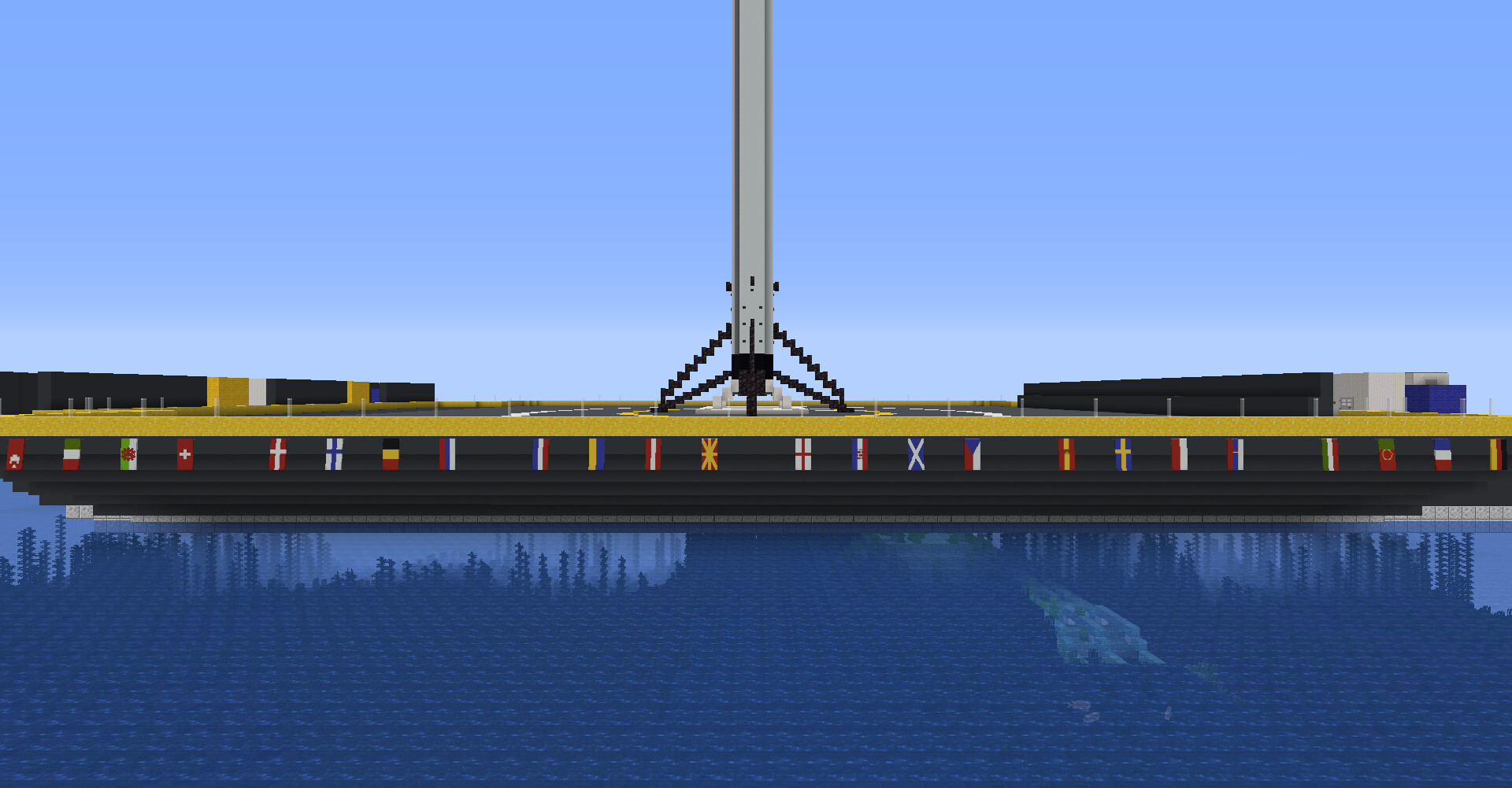 All SpaceX Rockets (1.16.5 Java Edition) Minecraft Map