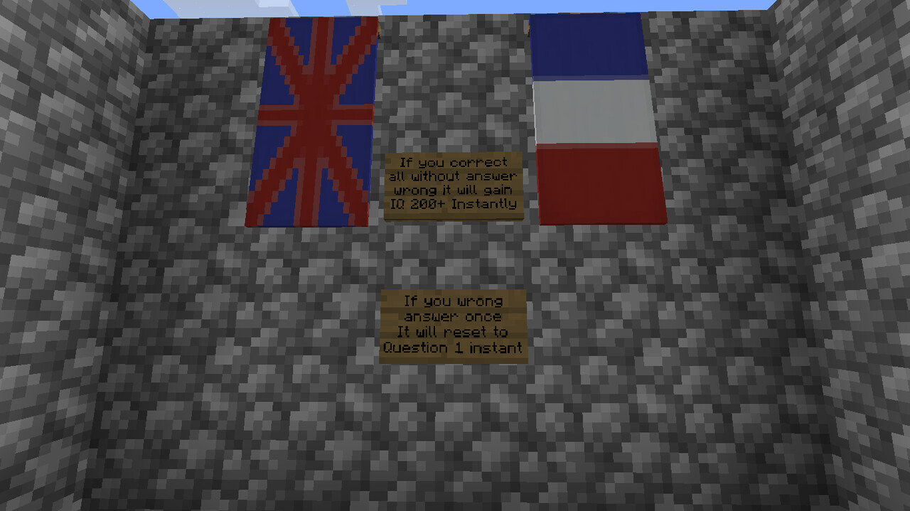 World War 1 Q&A Minecraft Map