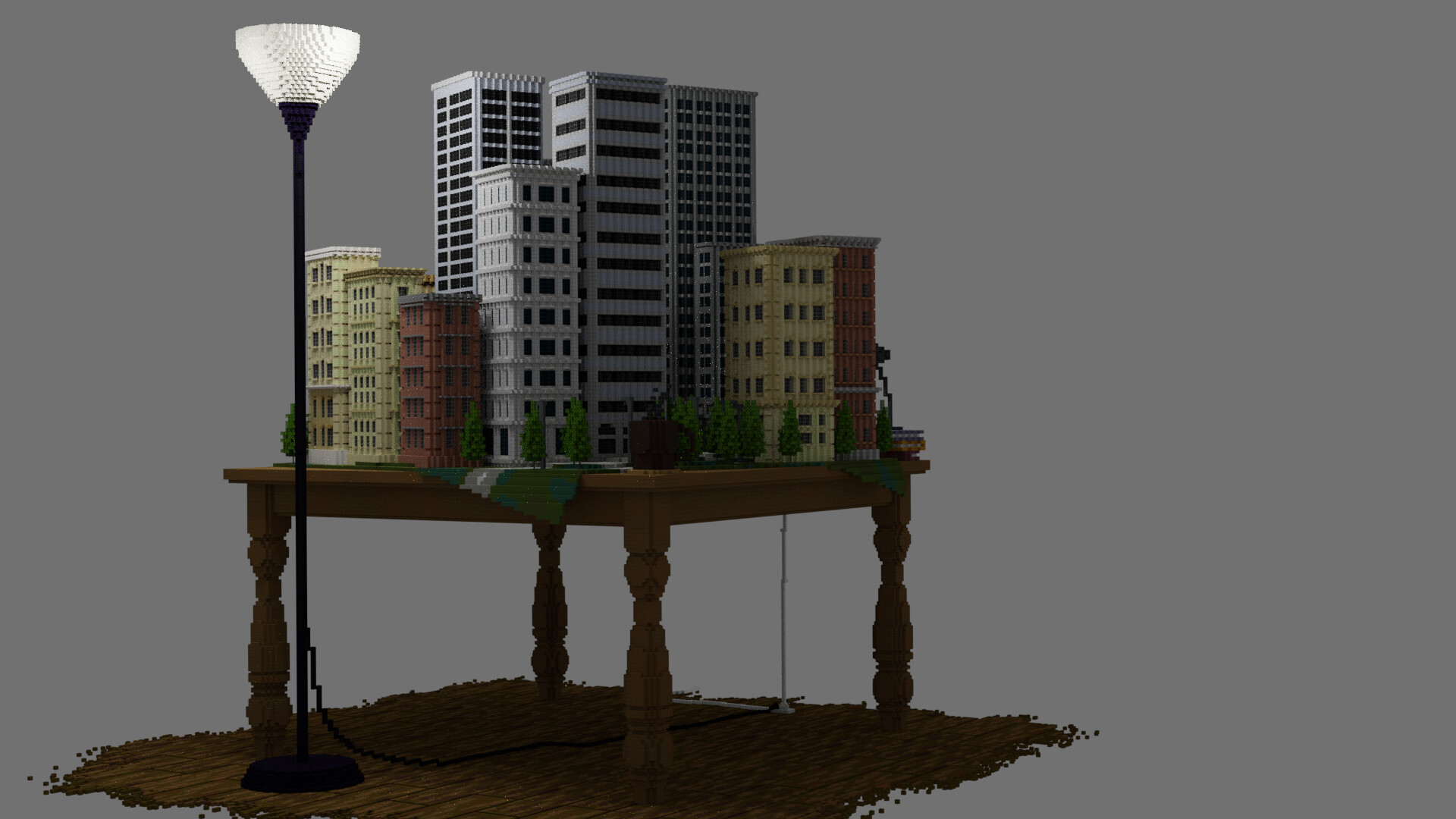 Table City Minecraft Map