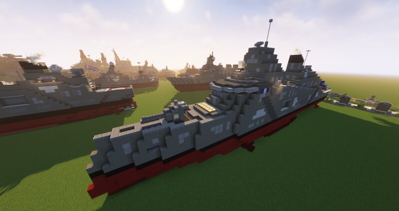 Hercules Class Corvette (Fictional) Minecraft Map