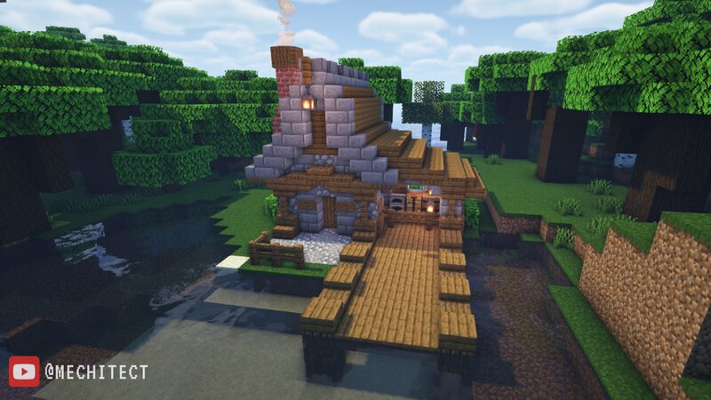 Fisherman's House Minecraft Map