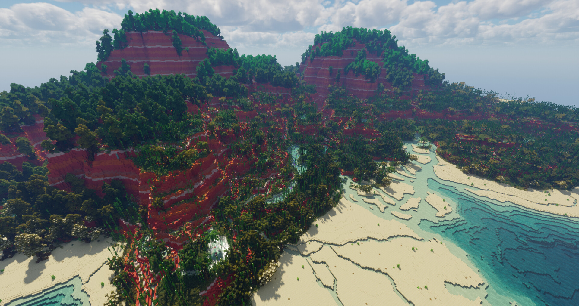 Tropical Island Minecraft Map