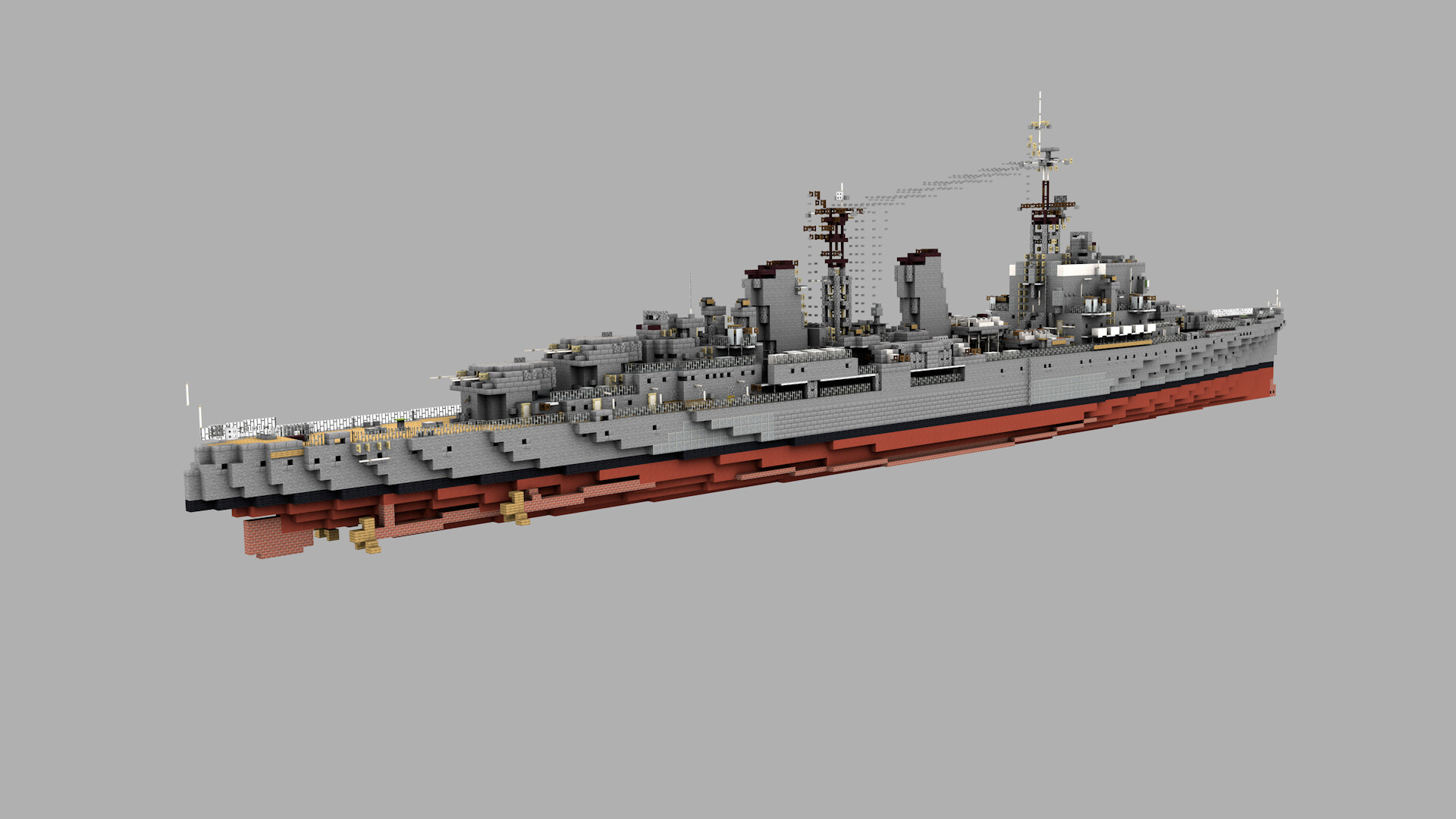 HMS Belfast C35 Minecraft Map