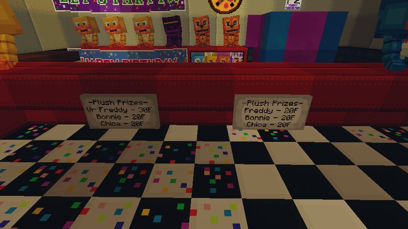 | NEW | FNaF Bedrock Edition | Freddy Fazbear's Pizzeria | RP | Read ...