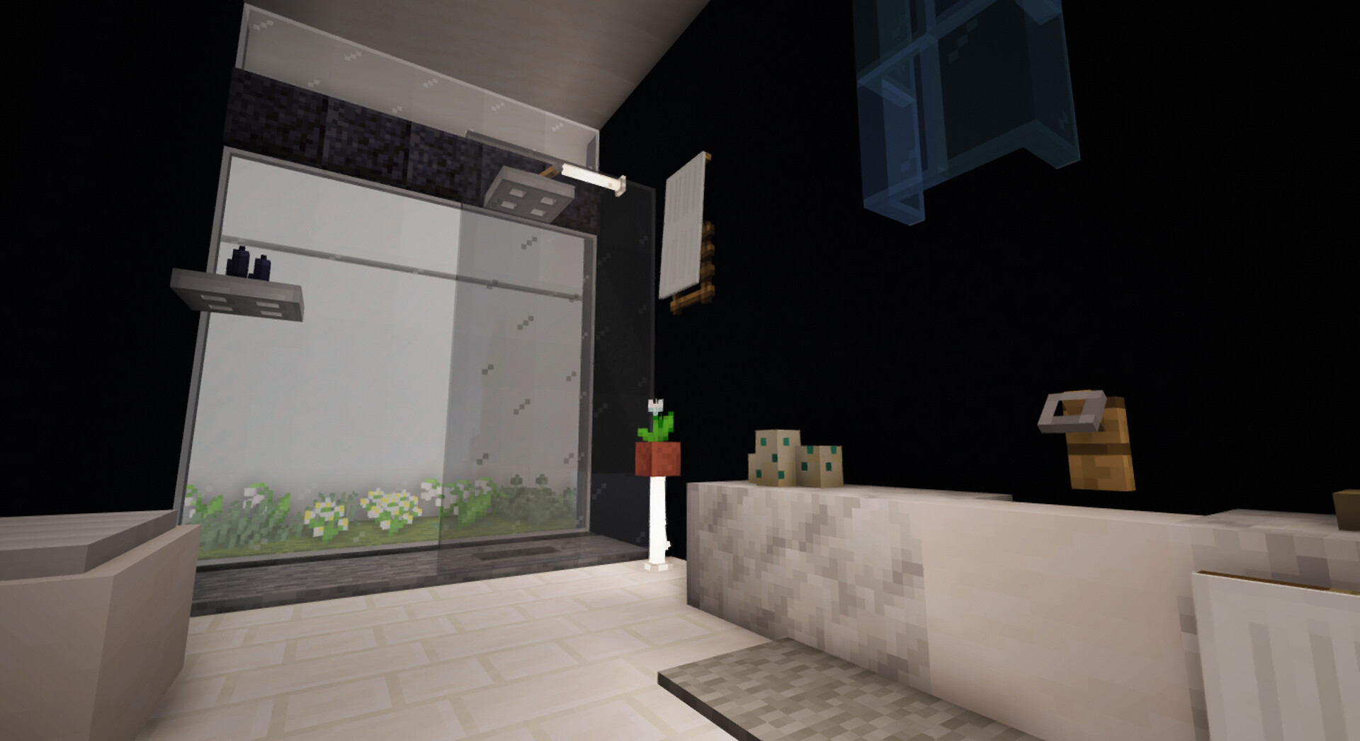 Modern Forest House Minecraft Map