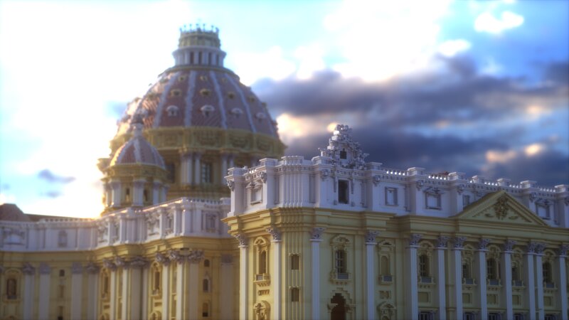 Vatican | St. Peter's Basilica | ROME Minecraft Map
